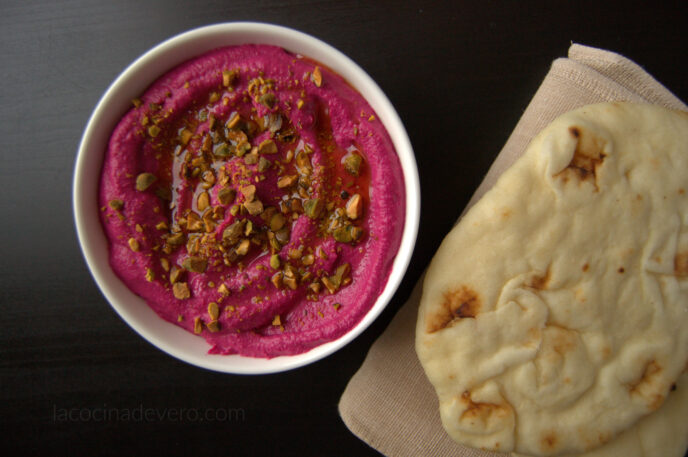 Humus de remolacha - La Cocina de Vero