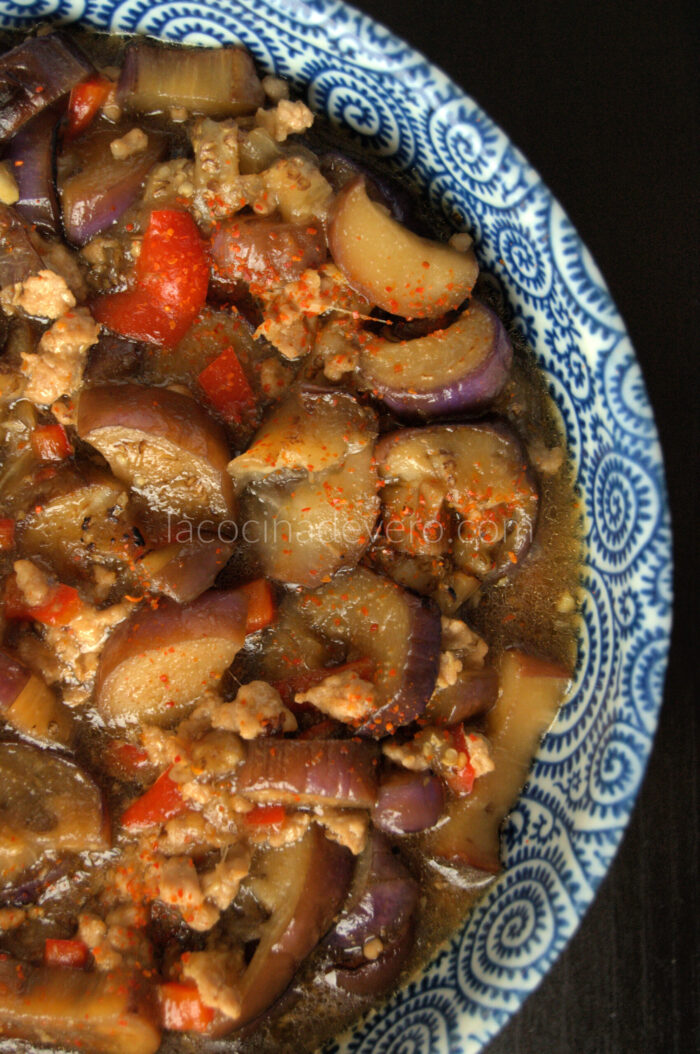Mabo Nasu. Receta china - La Cocina de Vero