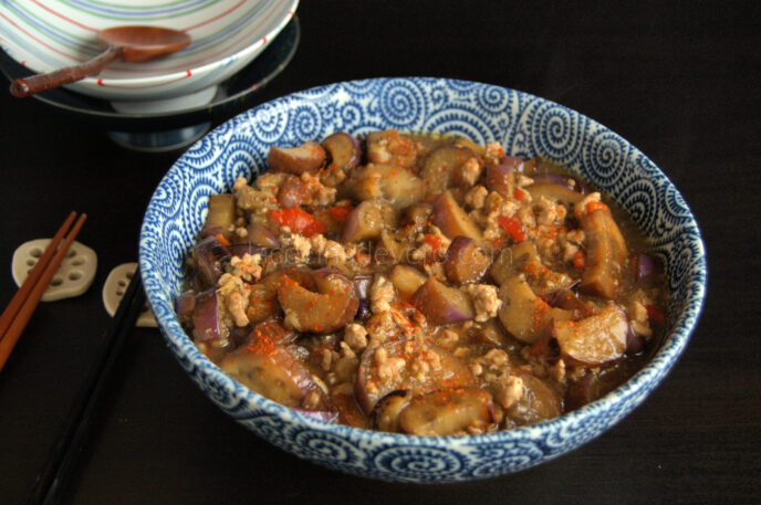 Mabo Nasu. Receta china - La Cocina de Vero