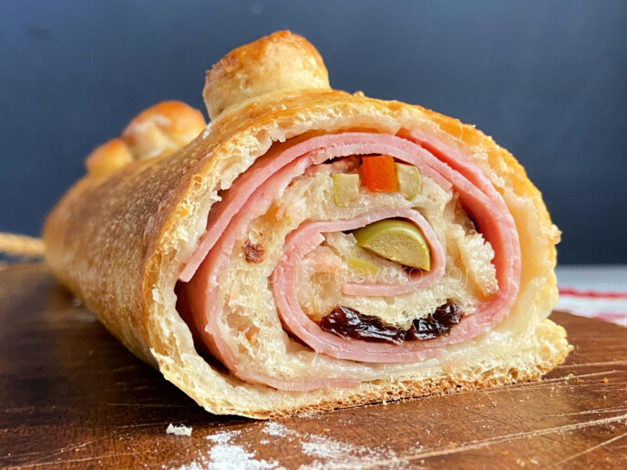 Pan de jamón fácil - La Cocina de Vero