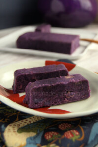 Barrita de ube - La Cocina de Vero