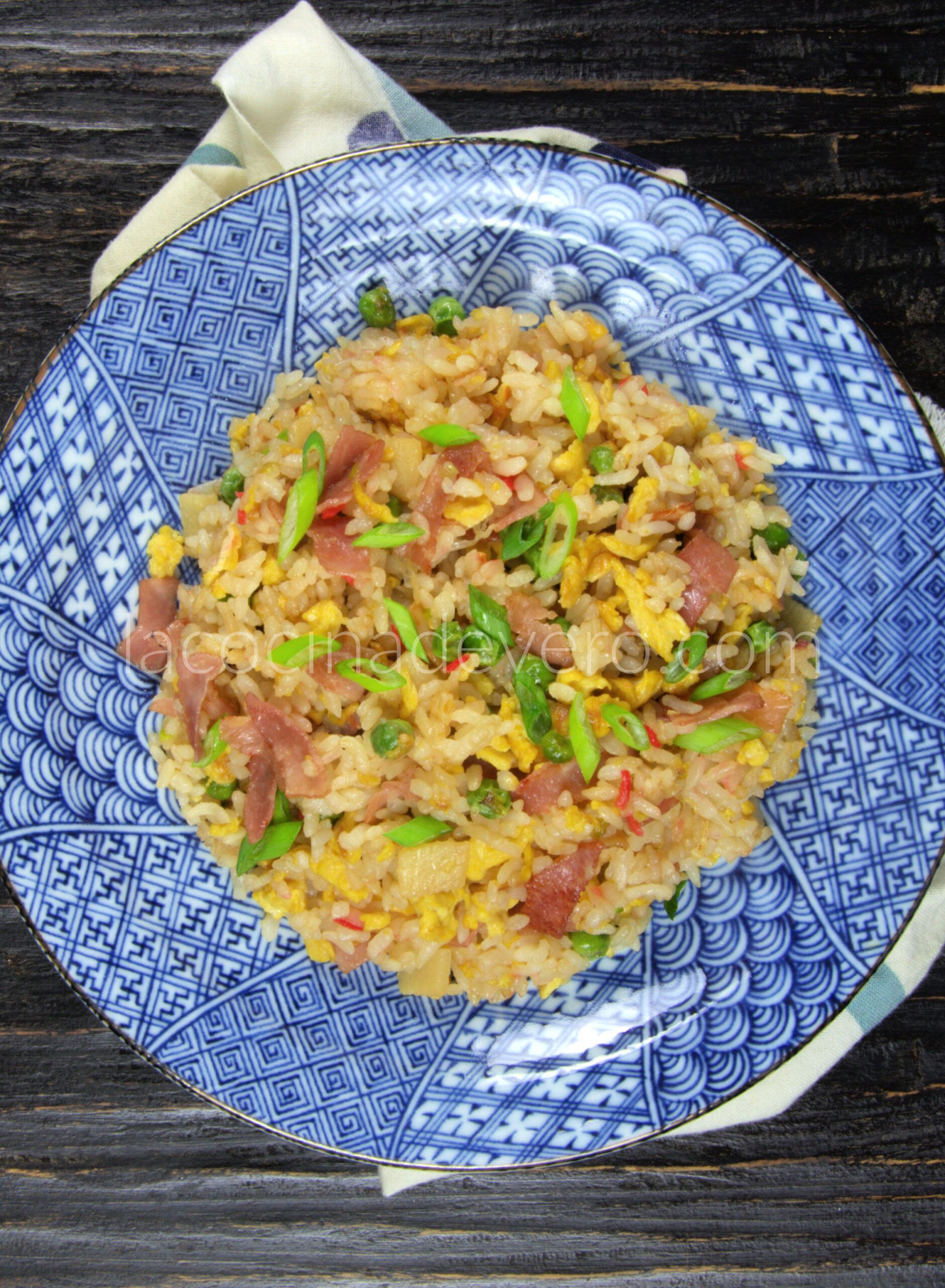 Chahan. Arroz frito japonés - La Cocina de Vero