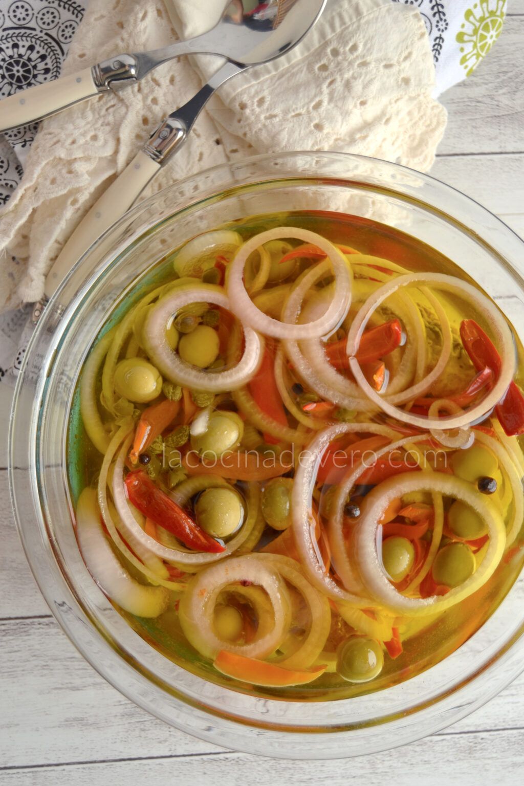 Escabeche de serrucho - La Cocina de Vero